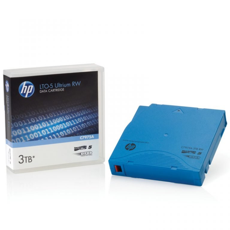 ขาย HPE LTO-5 Ultrium 3TB Data Cartridge (C7975A) | Brand HP