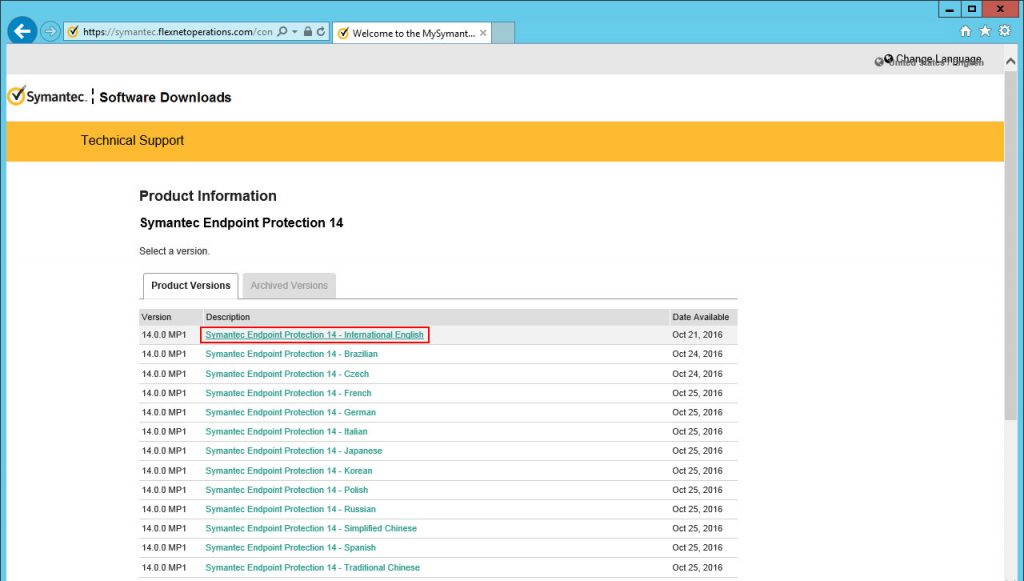 วิธีการติดตั้ง Symantec Endpoint Protection