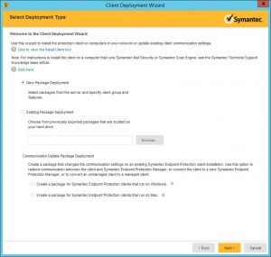 วิธีการติดตั้ง Symantec Endpoint Protection