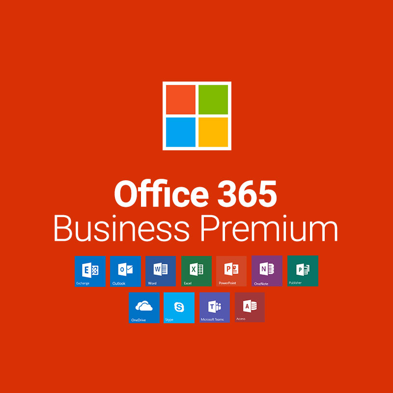 Microsoft 365 Business Premium (Up to 300 Users / 1-Year )