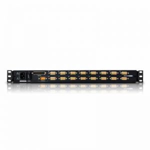 จำหน่าย Aten LCD 17" Rack Console LCD with 16 Ports KVM CL5716M