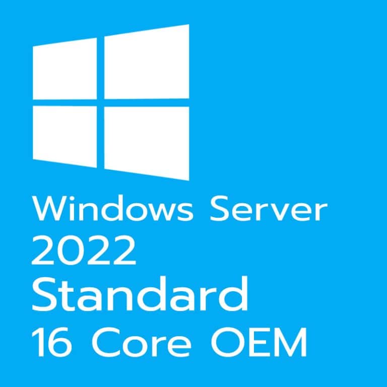จำหน่าย Window Server 2022 Standard 16 Core OEM